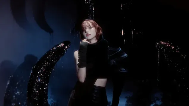 BlackPink's Lisa in 'Pink Venom' Album Photoshoot 4K wallpaper download