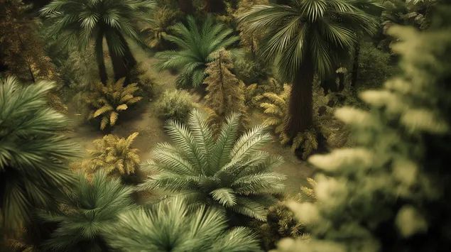 Descargar fondos de pantalla premium Exuberante vegetación de selva ...