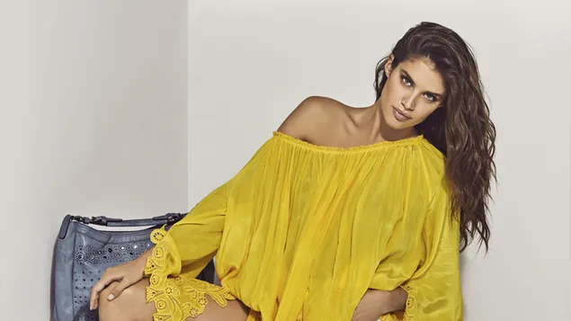 Sara Sampaio Agua Bendita Campaign Shoot 2k Wallpaper Download